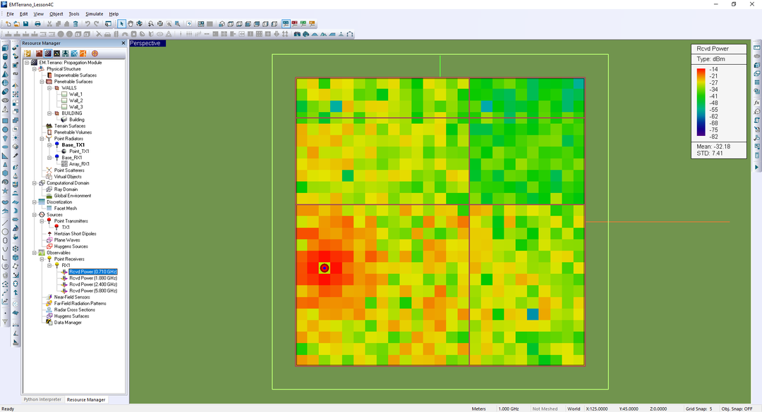EM.Terrano Tutorial Lesson 4: Analyzing Indoor Propagation Inside a ...